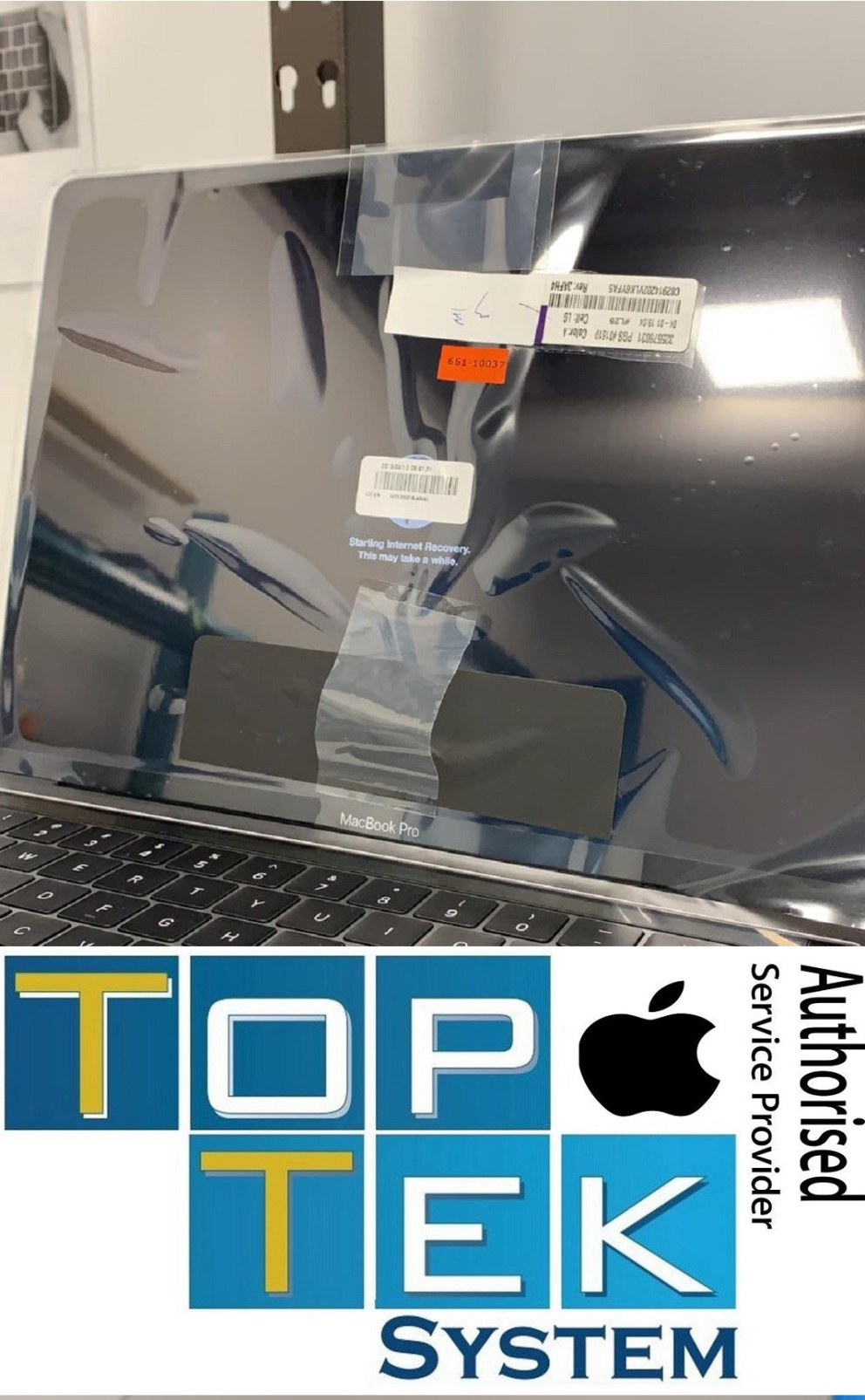 MacBook Screen Replacement - Topteksystem in Markham